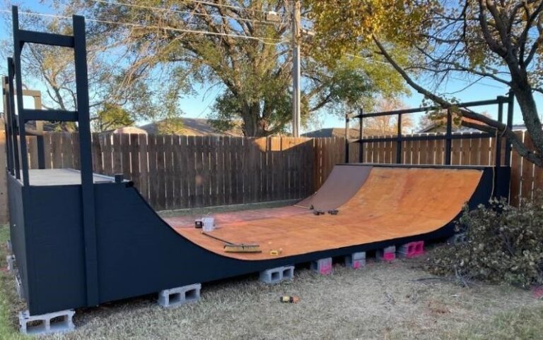 Backyard Halfpipe - Build a DIY Mini Ramp - Living Savvy
