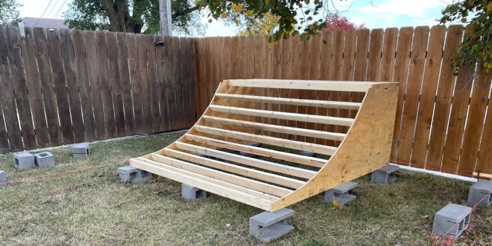 Backyard Halfpipe - Build a DIY Mini Ramp - Living Savvy