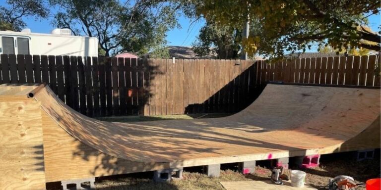 Backyard Halfpipe - Build a DIY Mini Ramp - Living Savvy