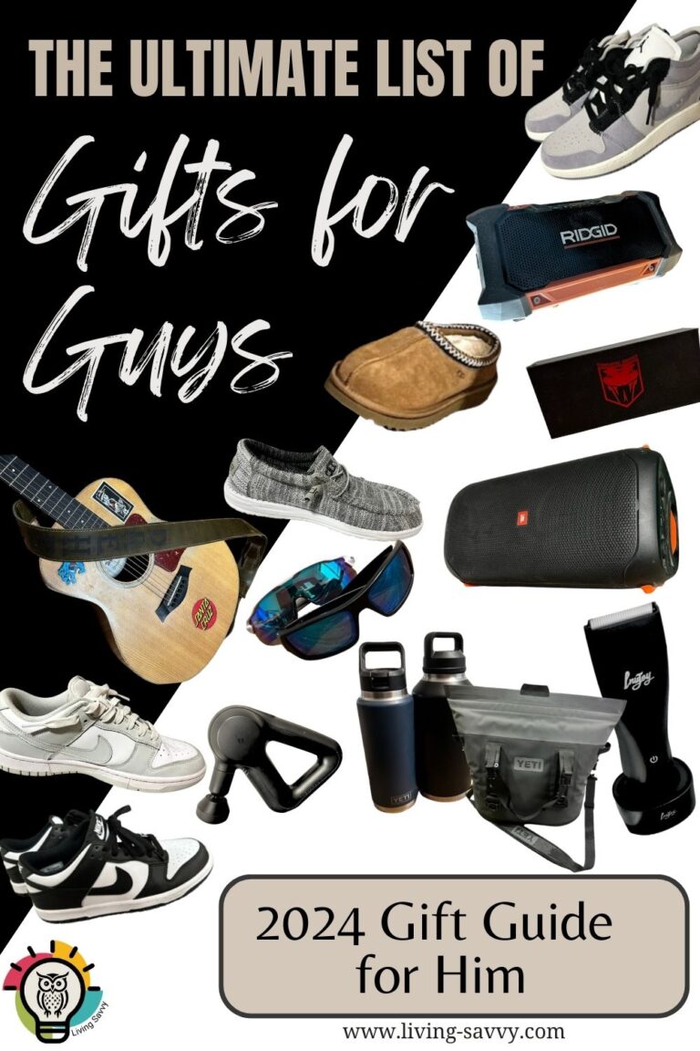 Gifts for Guys: The Ultimate Gift Guide for Men/Boys 2024 - Living Savvy