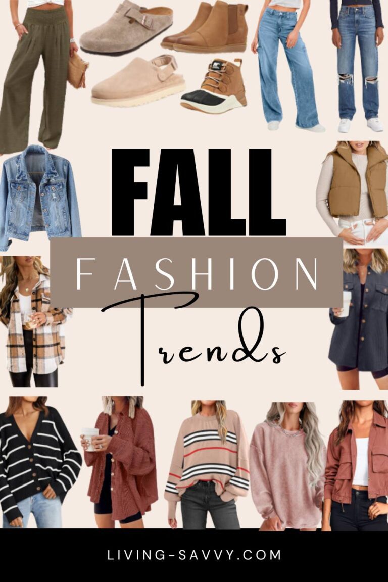 Trendy Fall Fashion For Women - Living Savvy